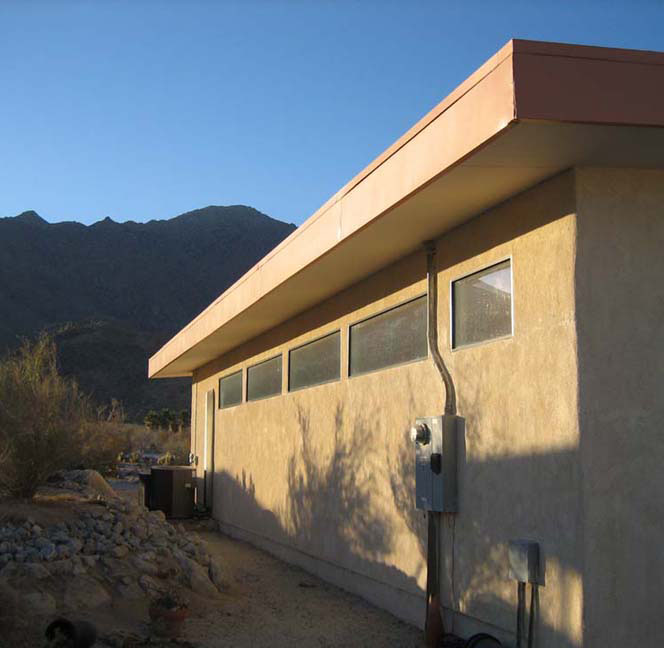 The back of the building. – Simple Construct